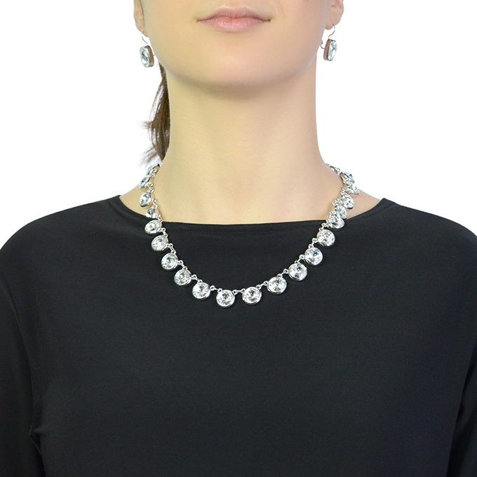 Custom Colors Mila Crystal Necklace - MYKA