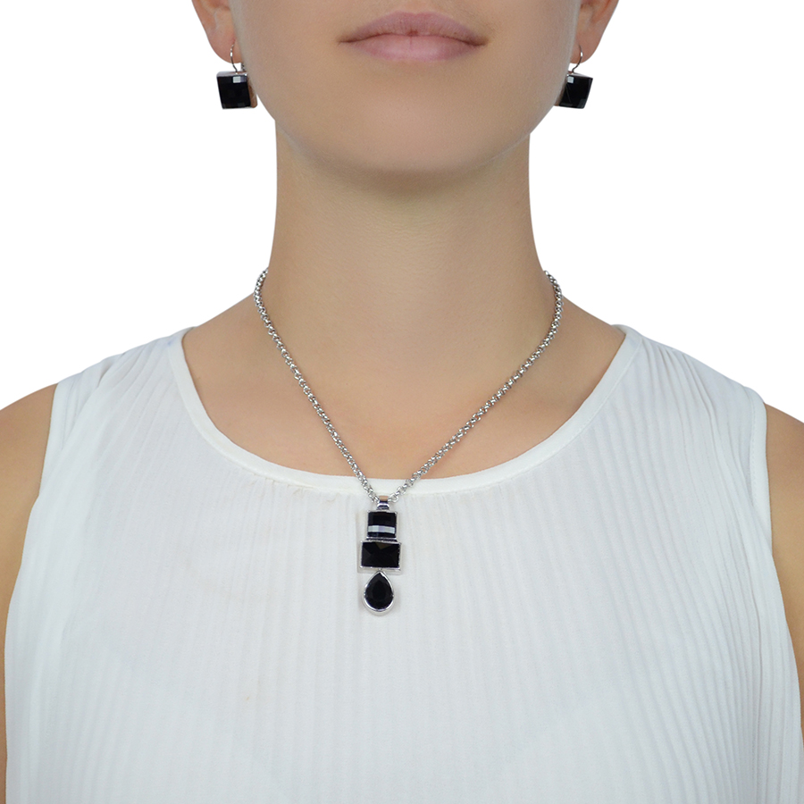 MYKA- Rabat Swarovski Crystal Necklace - MYKA